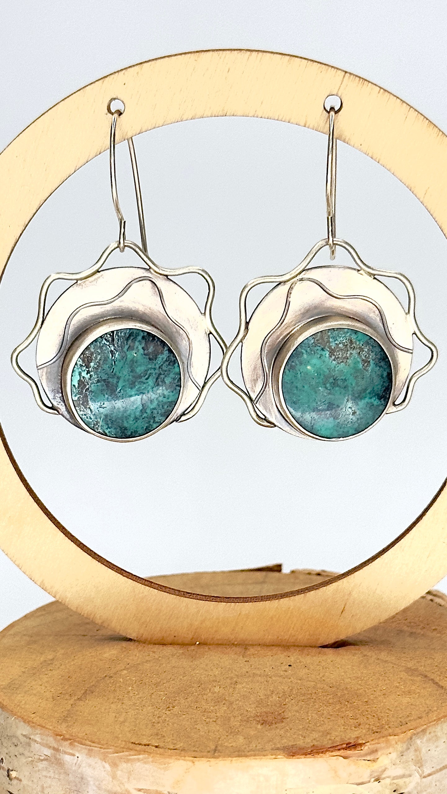 Large Ripple with Round Turquoise – hawkhummingbirdmoon